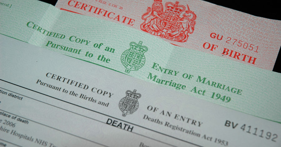 Registering a death - how to find a local register office